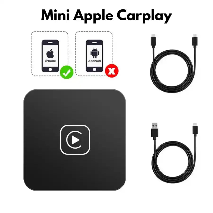 Boitier adaptateur USB Android auto & Apple CarPlay sans fil